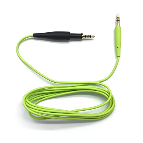 K450 Replacement Audio Cable Headphone Extension Audio Cable Cord Compatible with AKG K450 K451 K480 Q460 Headphones(Green/1.5M)