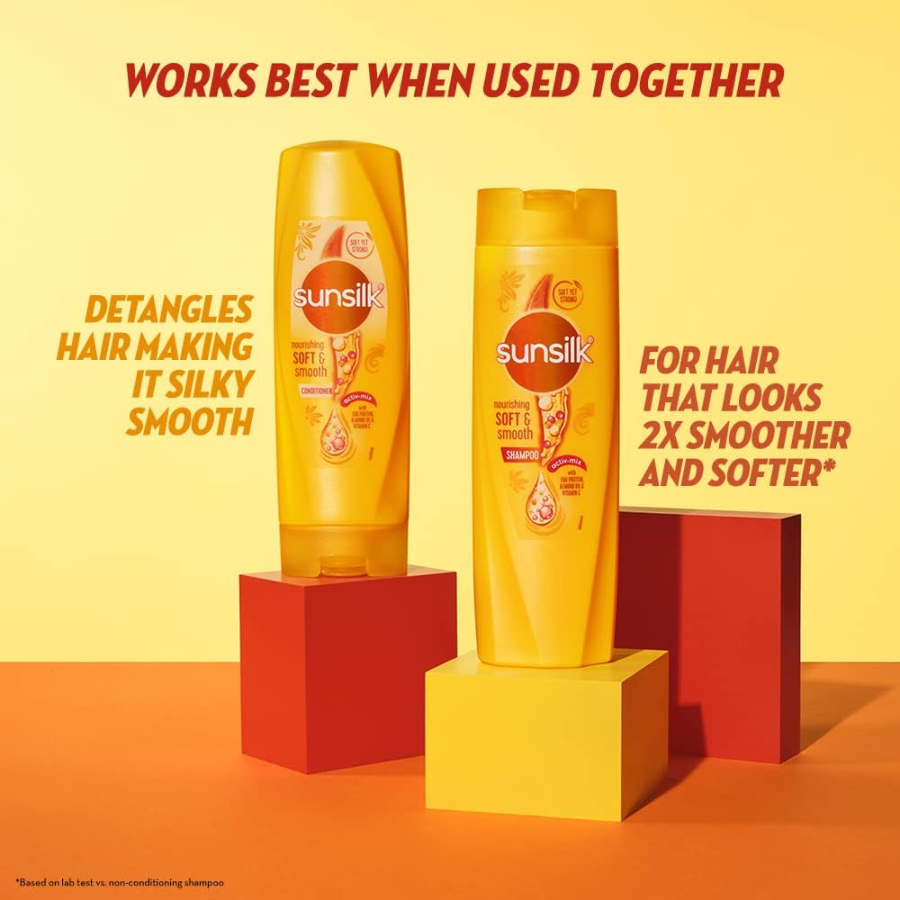 sunsilk Nourishing Soft and Smooth Shampoo - 360ml