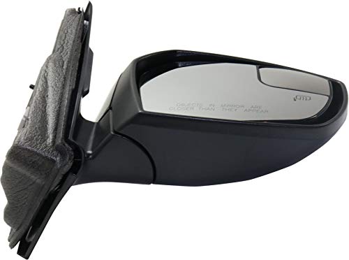 Kool Vue Driver & Passenger Side Power Heated Mirrors for Ford Escape 2017-2019 Without Signal Light, Blind Spot Monitor, Memory & Puddle Lamp Paintable