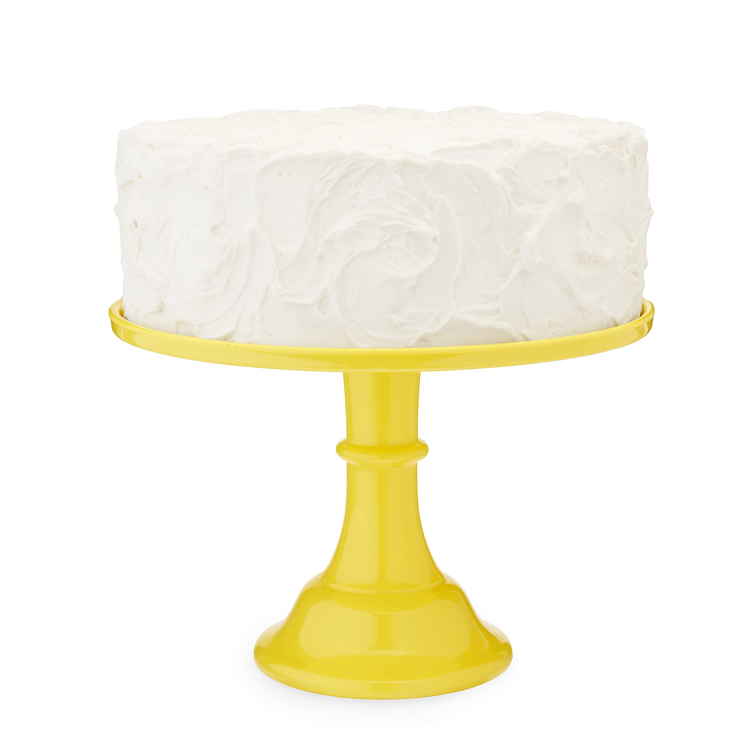 Twine Yellow Melamine Cake Stand, Cupcake Stand, Home Decor, Food Service, Dessert Accessory, Yellow, Set of 1