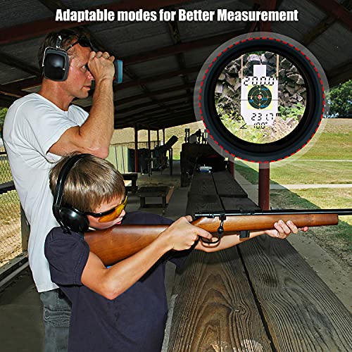 Auroland Pro Golf Rangefinder, 656Yard, Slope Measurement, Smart Scanning Mode, 6X Magnification, ±0.54 Yard Accuracy, Waterproof, Lithium Battery Included