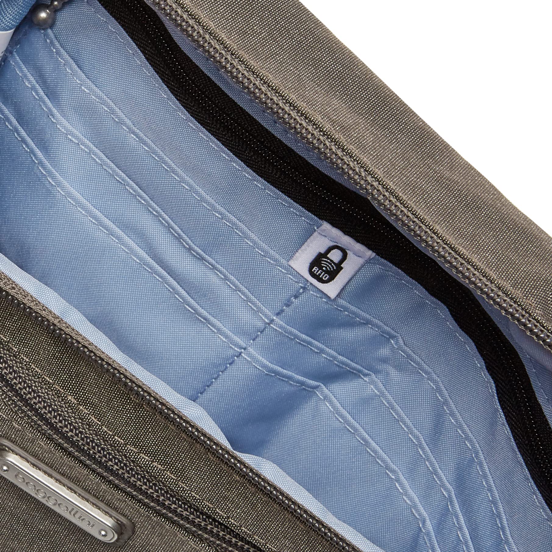 Baggallini womens Sightseer Bag Waistpack, Sterling Shimmer, One Size US