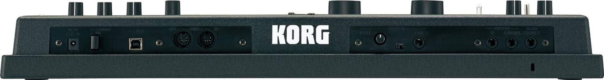 Korg microKORG XL+ 37-Key Synthesizer/Vocoder Bundle with Knox Gear Keyboard Stand and 1/4-Inch to 1/4-Inch 8mm TS Cable (2-Pack) (4 Items)