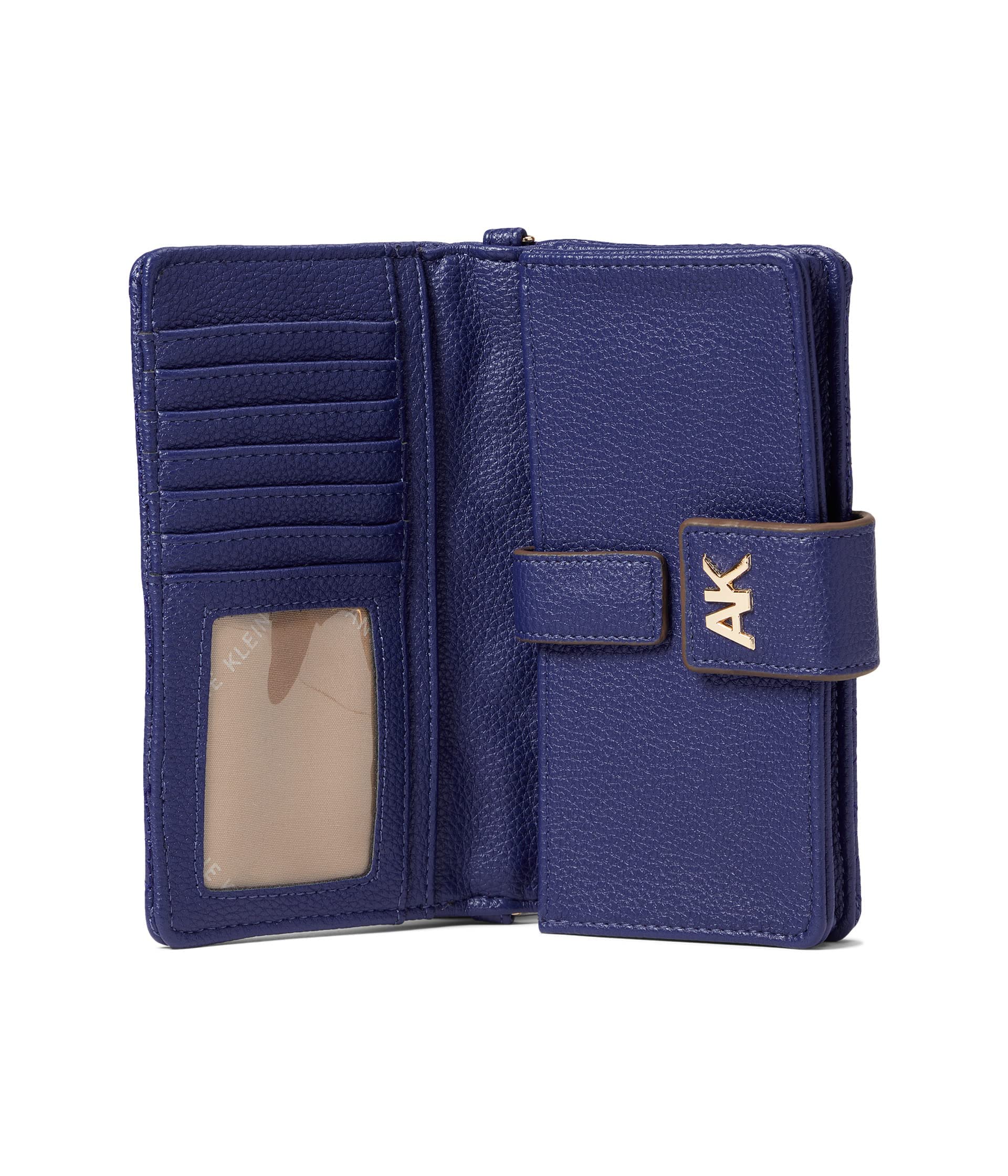 Anne Klein Quilted Wallet On A Chain Cobalt One Size