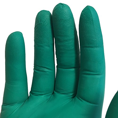 Kimberly-Clark Spring Green Nitrile Exam Gloves (43437), 4.7 Mil, Ambidextrous, 9.5β, XS, 200 Gloves / Box