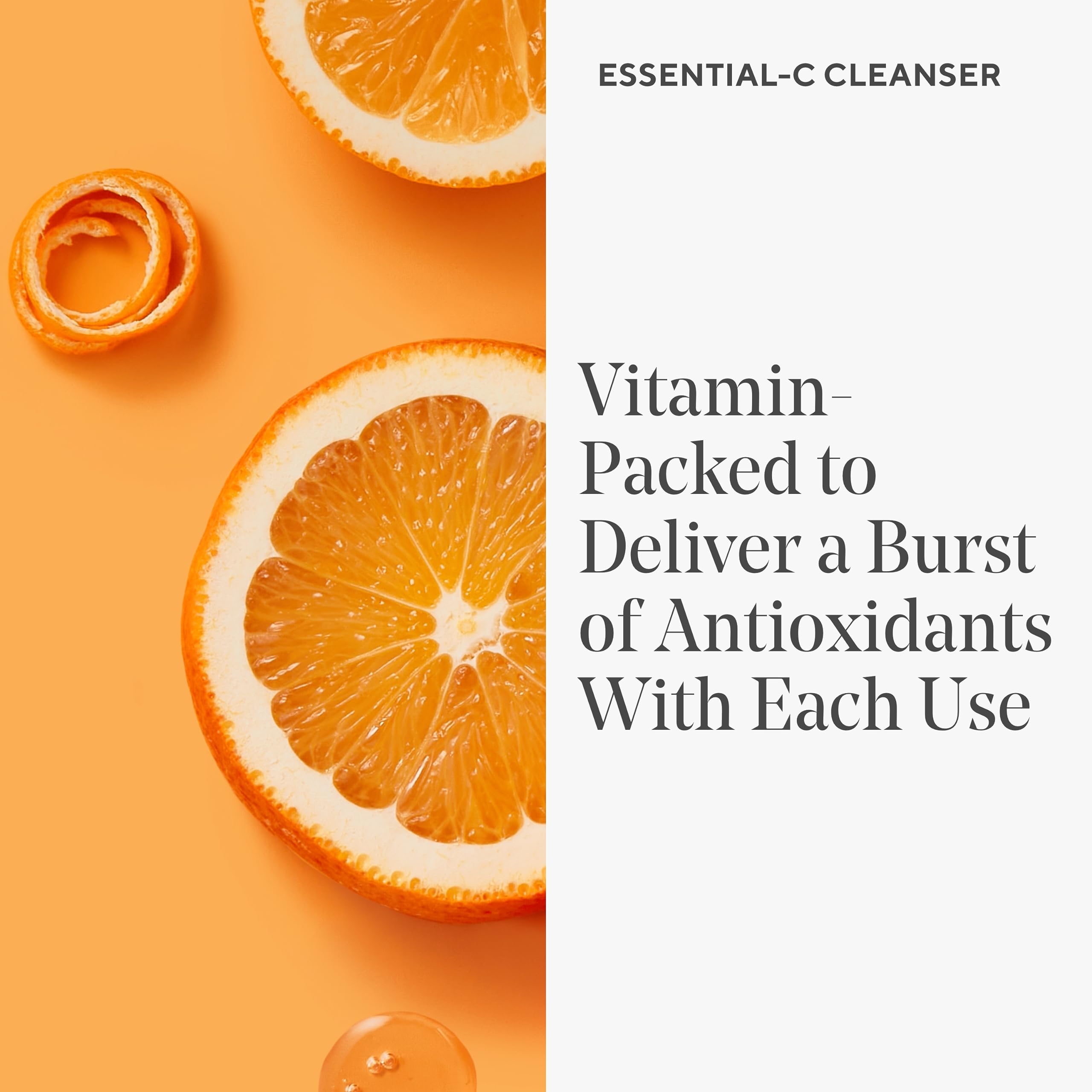Murad Essential-C Facial Cleanser - Foaming Gel Face Wash- Vitamin & Antioxidant Rich Treatment Backed by Science, 6.75 Fl Oz