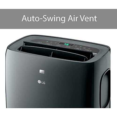 LG 8,000 BTU (DOE) Smart Portable Air Conditioner, Cools 350 Sq.Ft. (10' x 35' Room Size), Smartphone & Voice Control Works ThinQ, Amazon Alexa and Hey Google, 115V
