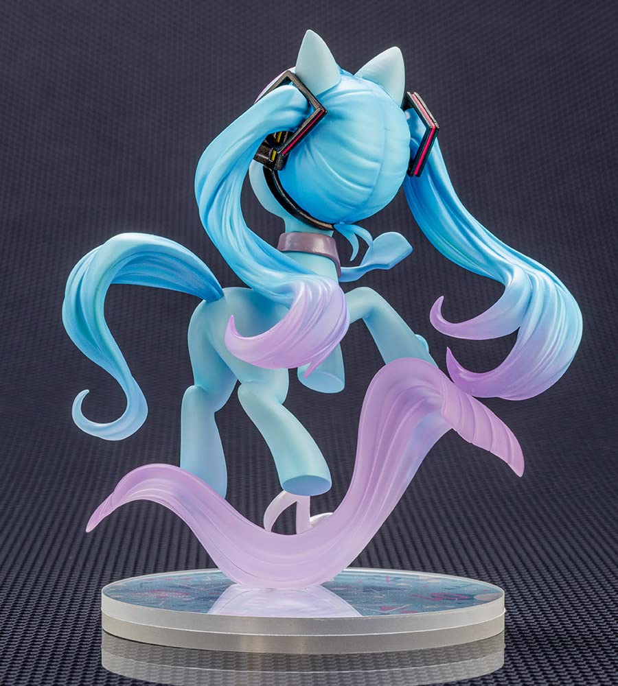 Kotobukiya Hatsune Miku feat. My Little Pony Bishoujo Statue, Multicolor