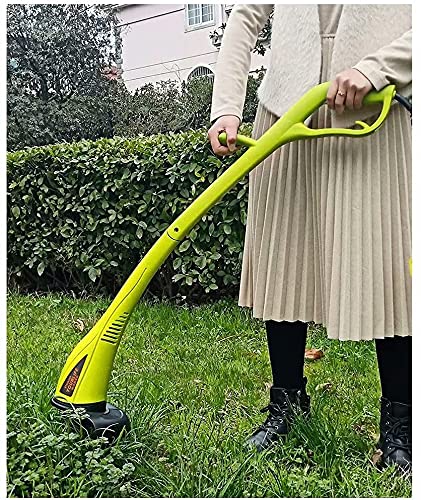 Electric Pruning Machine Household Garden Mower Lawn Mower 400W30 Rice Noodle (Color : Yellow, Size : 400W Lawn Mower)