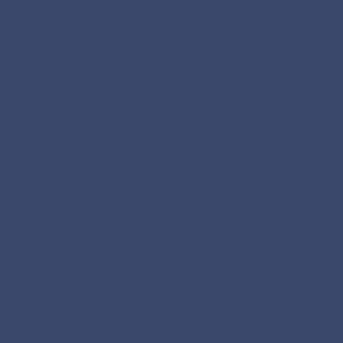 Convenience Concepts Xtra Storage 3 Tier Folding Metal Shelf, Cobalt Blue