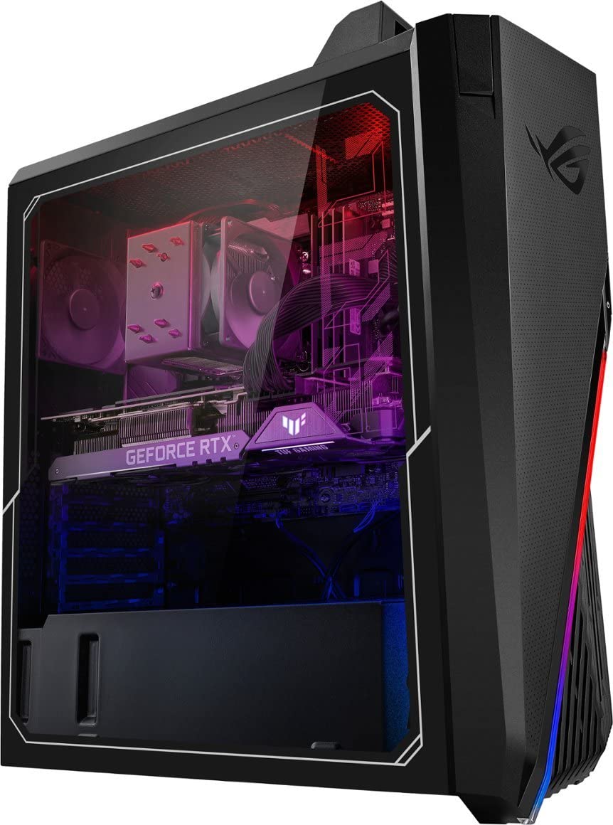 ASUS ROG Gaming Desktop | Intel Core i7-12700F| 32GB Memory | 1024GBSSD+1TBHDD | NVIDIA GeForce RTX 3060| Windows 11 Home | Black| Bundle with Mouse Pad