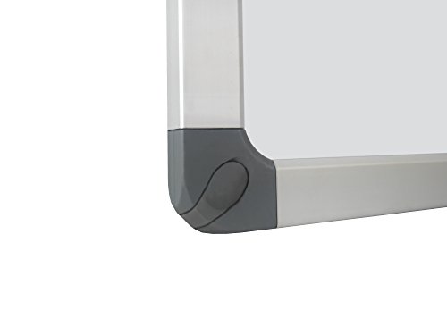 V VAB-PRO 24x36 inch Magnetic Dry-Erase White Board with Adjustable Pen Tray; Installation Kit Incl. & Wall Mount; Aluminum Frame; Sturdy Build for Classroom, Studio, Office -W312436-01