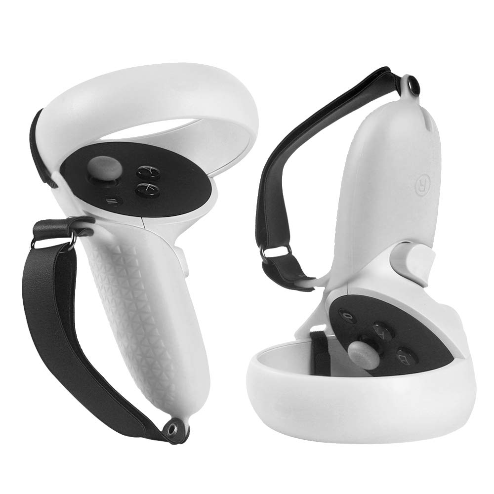iovroigo is Suitable for Oculus Quest 2 Carrying case Accessories Set, Upgraded Halo Strap, face pad, Handle Protection Cover, Lens Cover