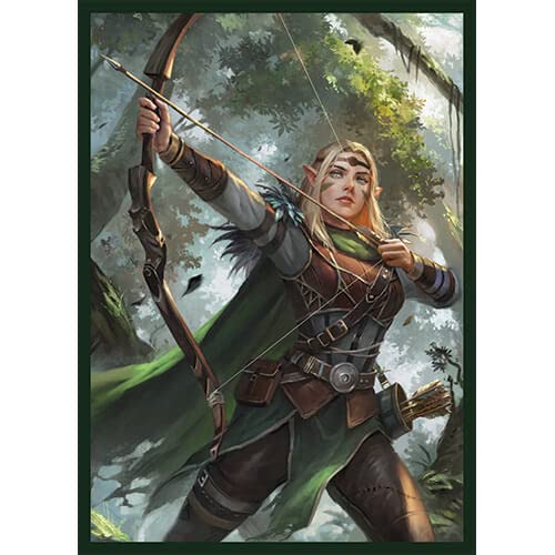 Fantasy North - Lance Vaal - Dragon Knight (Endragos) - 100 TCG Trading Card Sleeves - Fits Magic MTG Commander Pokemon and Other Card Games - Playing Card Sleeves