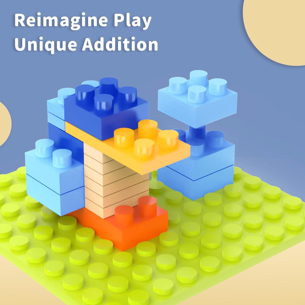 FUN LITTLE TOYS 1100 Piece Classic Bricks Building Toy Set Creative Play Set for Kids Boys and Girls 4-99