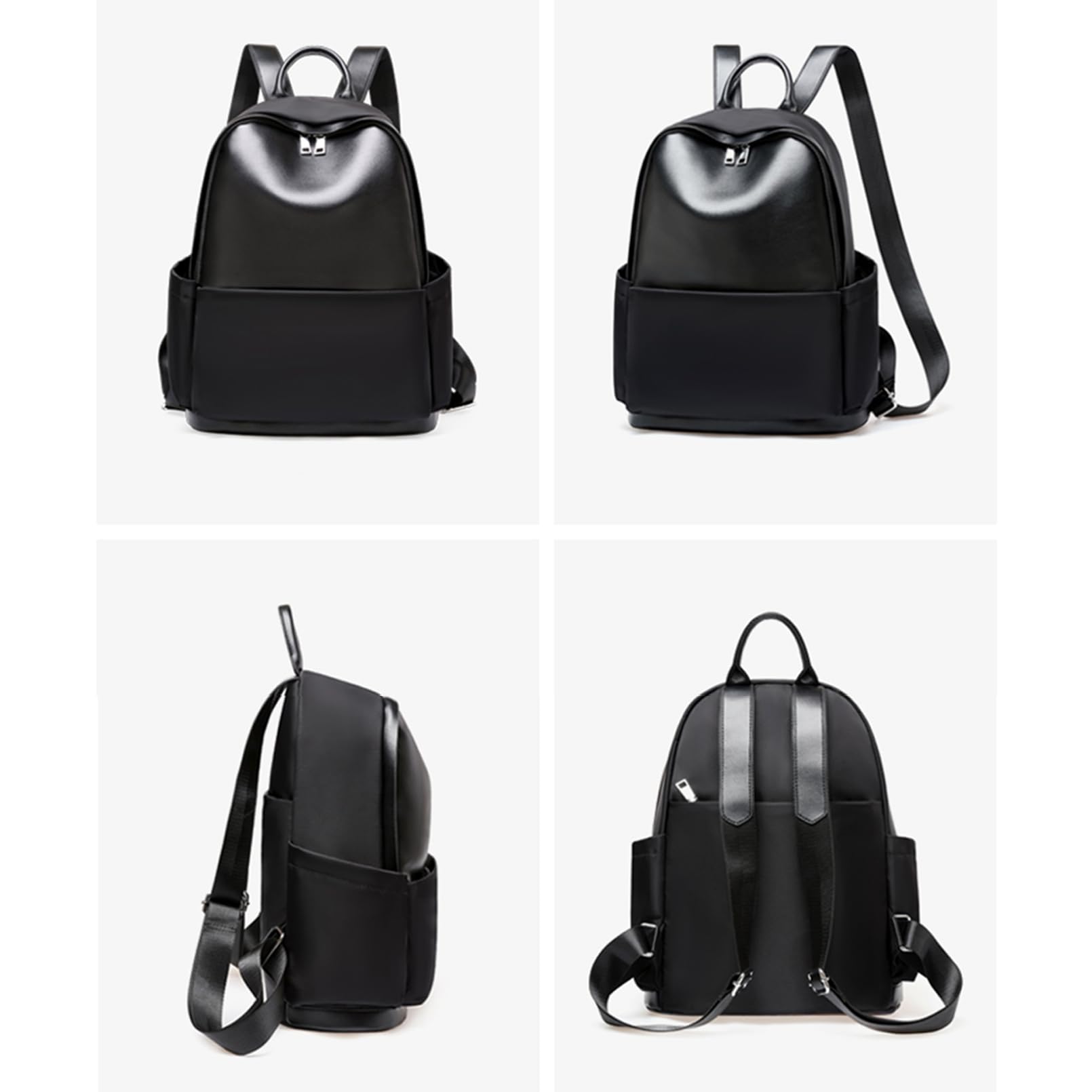 AuSion Leather Backpack Purse for Women Laptop Backpacks Travel Crossbody Bag
