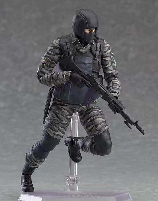 Nmomoytu Sons of Liberty Figma 298 Gurlukovich Solider Snake Movable Figurine Action Figure Collectible 15cm