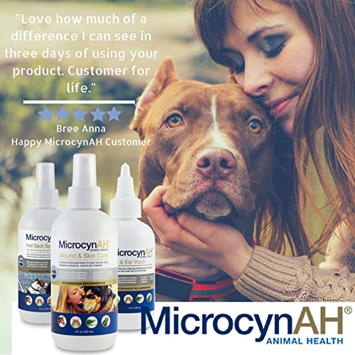 Manna Pro MicrocynAH Ear & Eye Wash, 3 oz