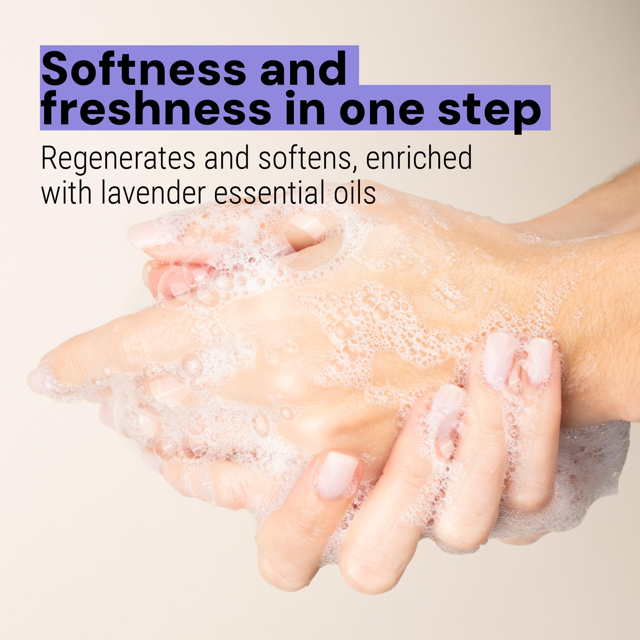 Panier des Sens - Liquid Hand Soap - Lavender Hand Wash - French Marseille Moisturizing Hand Soap with Coconut Oil - Refillable Kitchen & Bathroom Hand Soap - 97% Natural Ingredients -16.9 Fl.oz