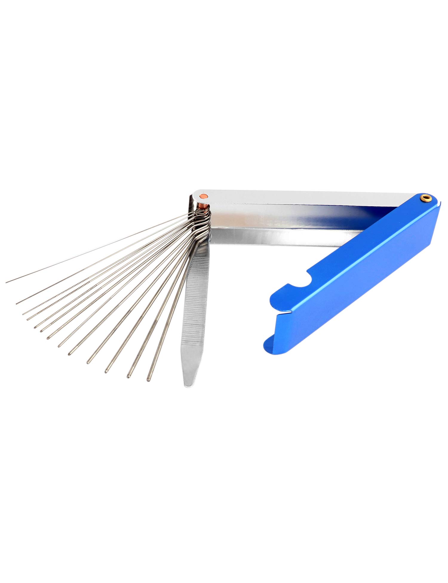Metallor Guitar Nut Slotting Files Saw Rods Filing Tools Long Shaft Tip Cleaner Files Bridge Slot Filing Luthier Tools.