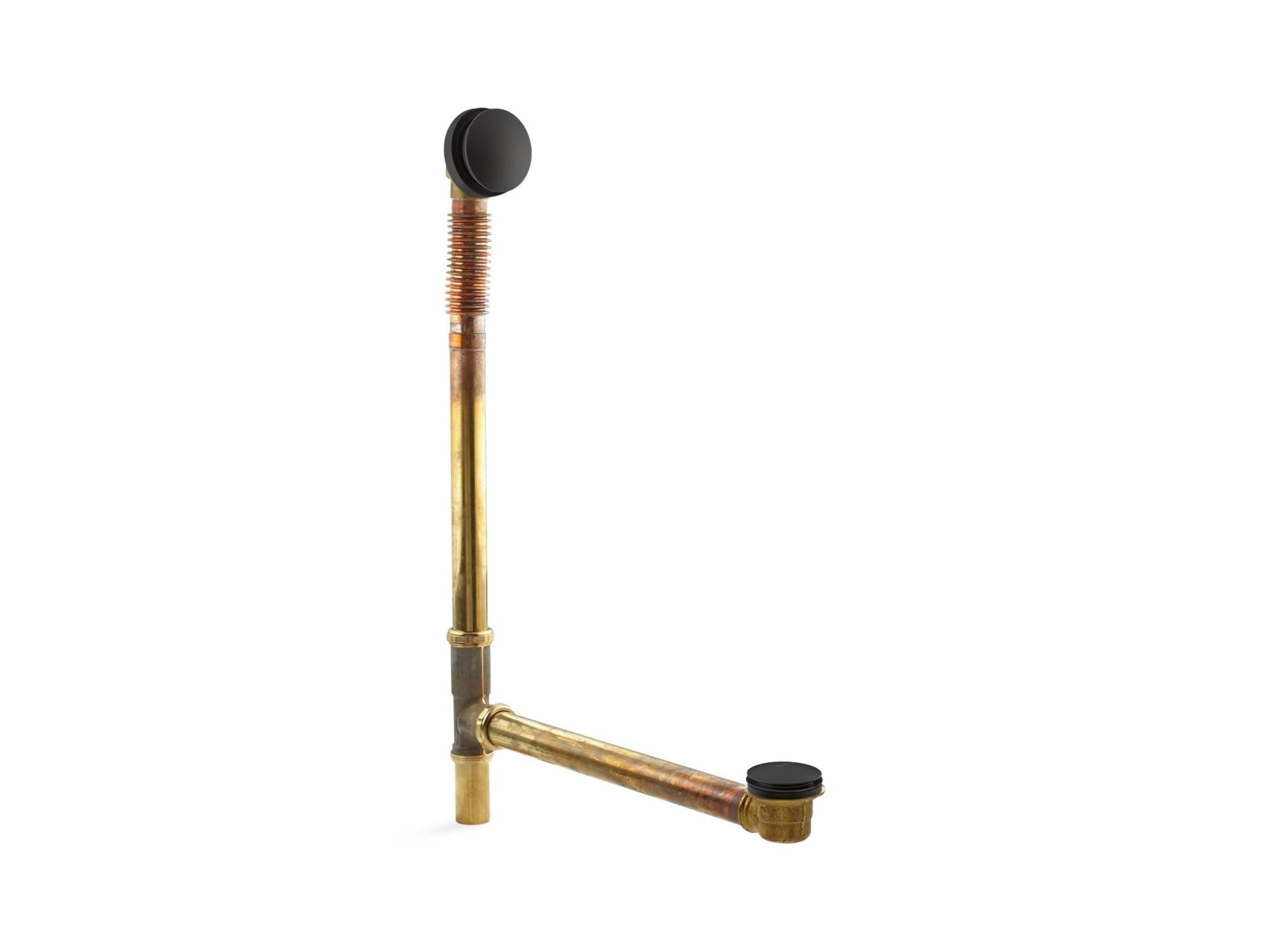 Clearflo Brass toe tap bath drain