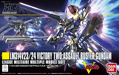Bandai Hobby HGUC 1/144 V2 Assault Buster Gundam Victory Gundam Model Kit