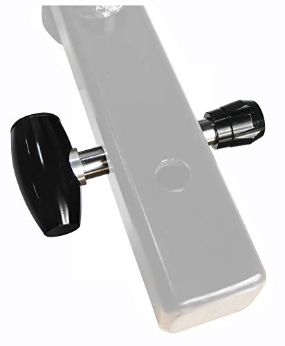 MaxxHaul 70367: 5/8" Forged Steel Rotating Hitch Lock with Anodized Aluminum Locking Head