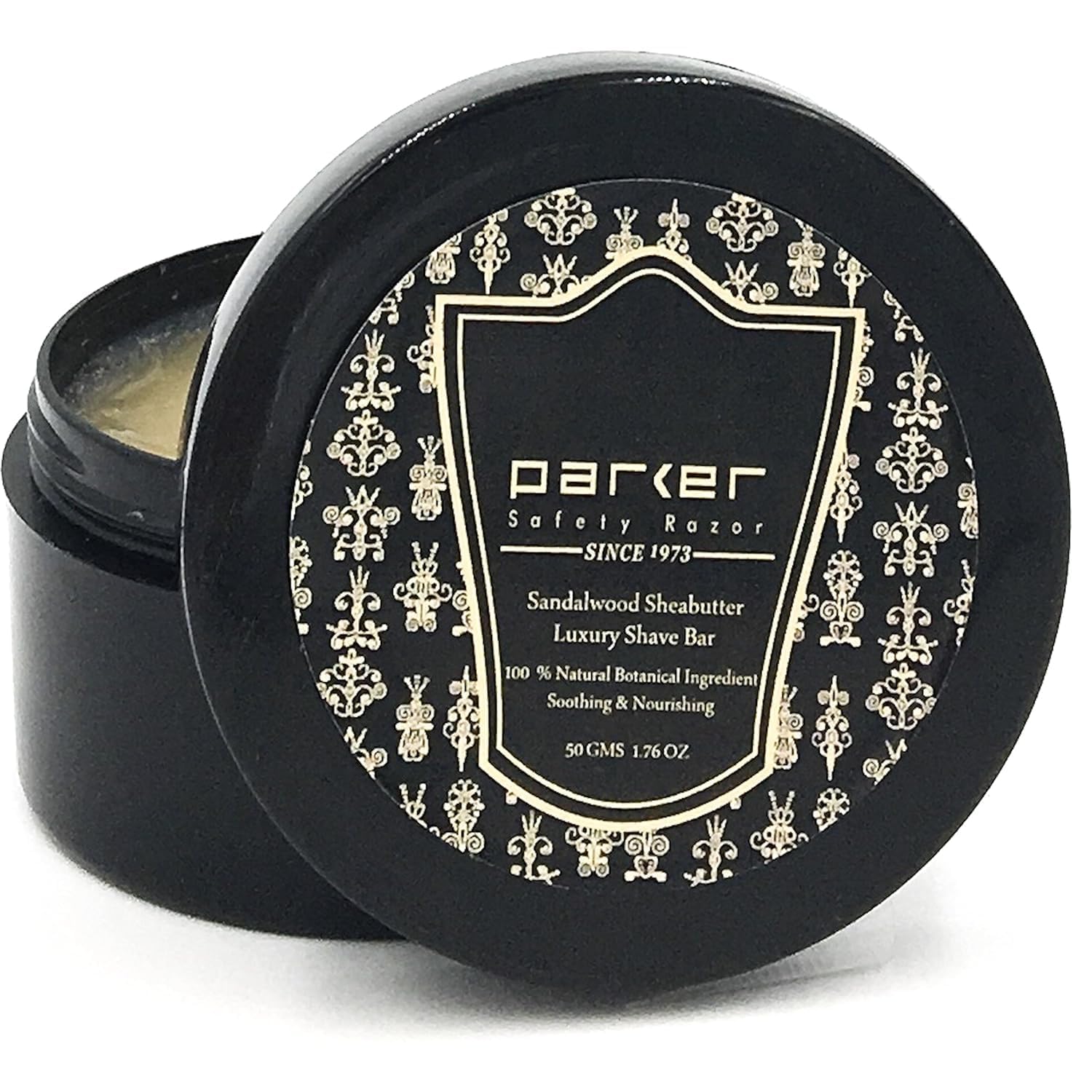 Parker Sandalwood & Shea Butter Shaving Soap 1.76 oz. Each – 2 Pack