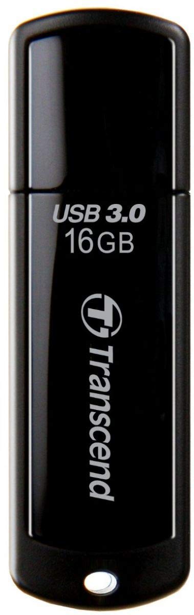Transcend 16GB JetFlash 700 USB 3.1 Flash Drive (TS16GJF700), black