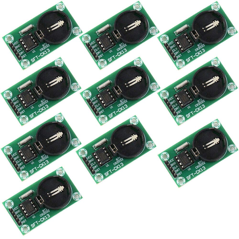 Balance World Inc 10X RTC DS1302 Real Time Clock Module for Arduino AVR ARM PIC SMD Replace DS1307