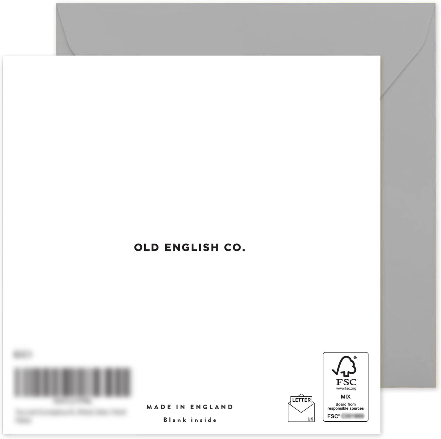 Old English Co. DIY Tools Happy Birthday Card - Fun Manly Birthday Card for Man | For Dad, Brother, Husband, Grandad | Blank Inside & Envelope Included