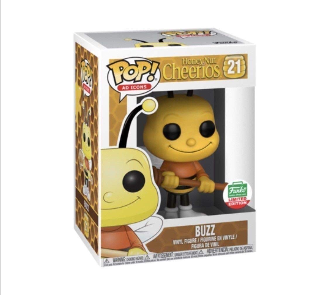 Funko POP! Ad Icons Honey Nut Cheerios Buzz The Bee Bundle