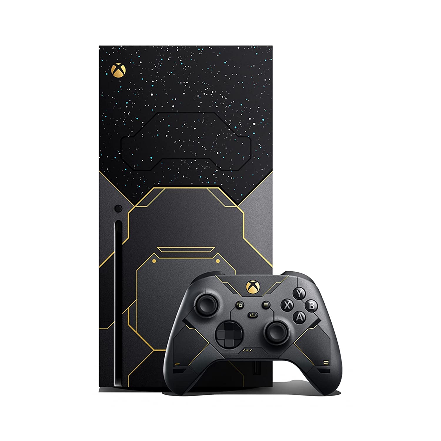 Microsoft Xbox Series X - Halo Infinite Limited Edition + 1 Wireless Controller - Backward Compatible with Thousands of Games, 16GB GDDR6 Memory, True 4K Gaming, Up to 120 FPS w/Tivdio 4K HDMI Cable