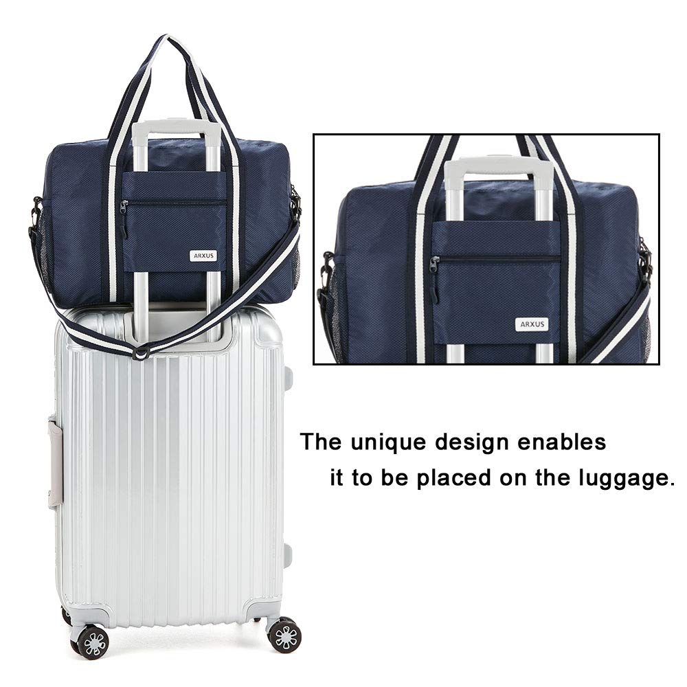 Arxus Travel Lightweight Waterproof Foldable Storage Carry Luggage Duffle Tote Bag