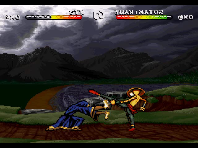 Brutal Unleashed: Above the Claw (Sega Genesis 32X) – Reproduction Video Game Cartridge