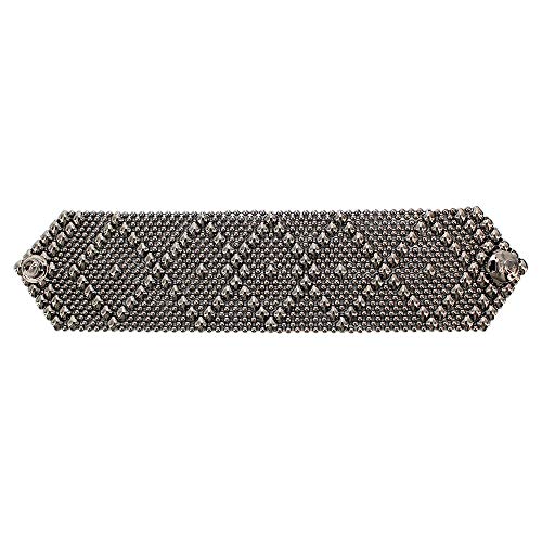B10-BLK Black Chrome Finish Bracelet - Liquid Metal by Sergio Gutierrez (8.0)