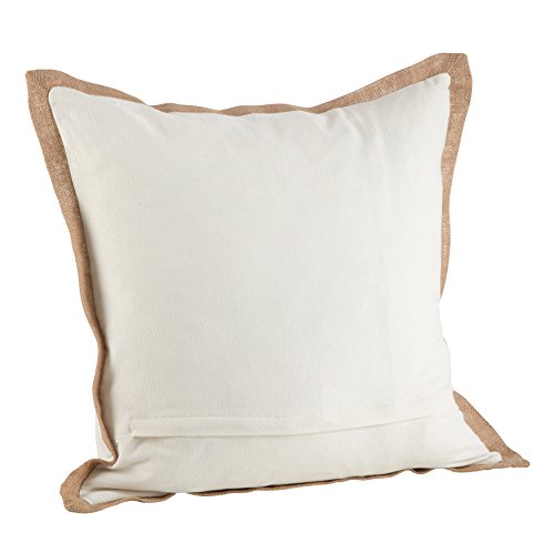 SARO LIFESTYLE 5433.NB20S Nautical Star Fish Print Down Filled Throw Pillow, Navy Blue, 20"