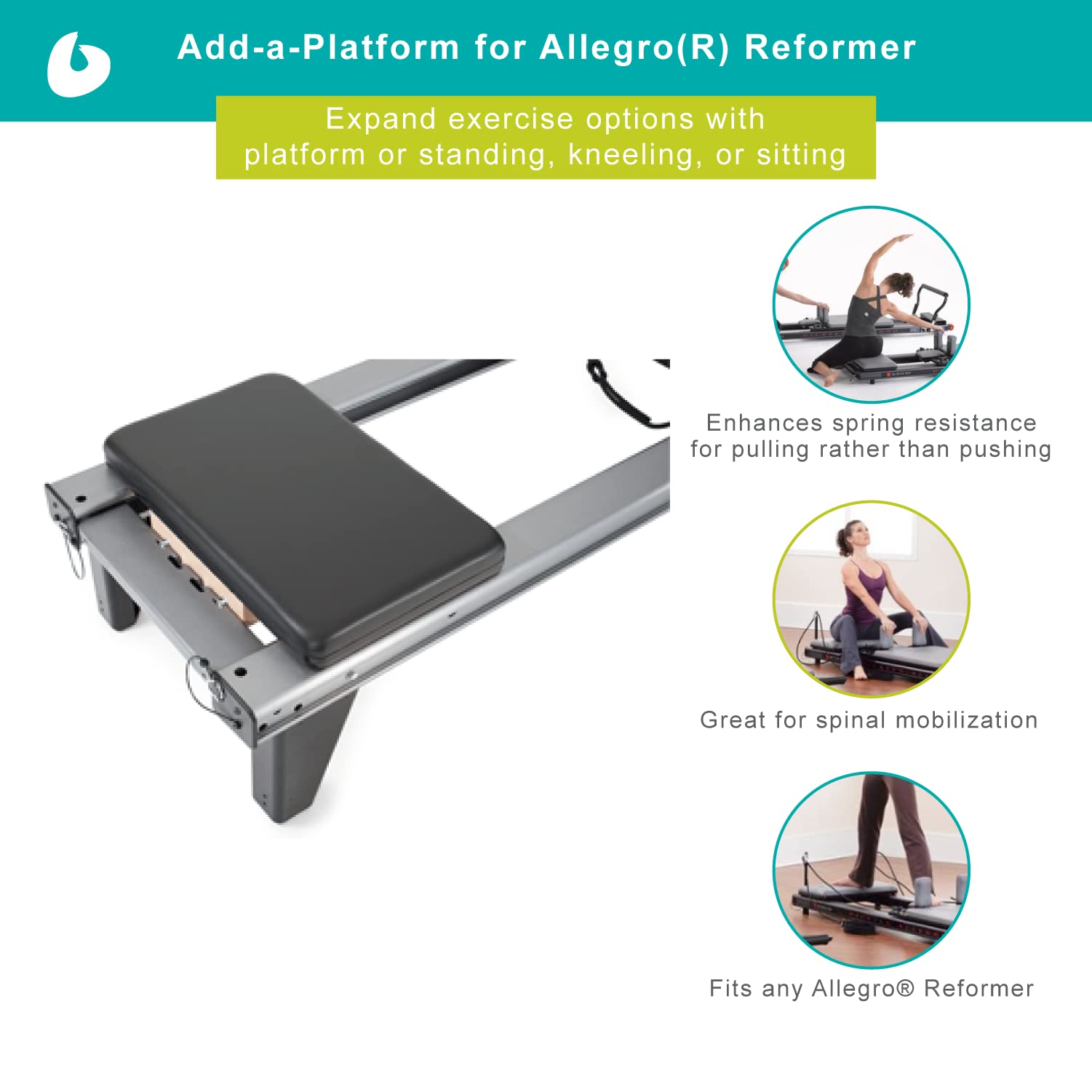 Balanced Body Add-A-Platform, for Allegro Reformer