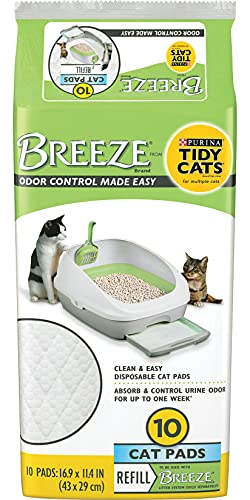 Tidy Cat Breeze Pads, 10 Count Mulit Packs (Pack of 2)