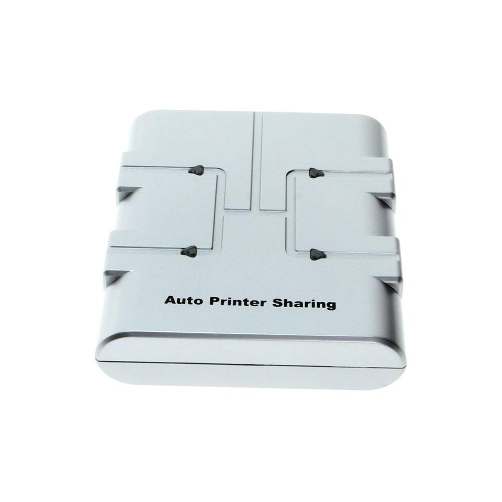USBGear 4-Port USB 2.0 Sharing Switch - Use 4 Computers to 1 Device