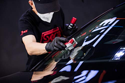 SGCB Pro Ceramic Coating Sponge Applicator Kit Pack of 10, 3.3” x 2” Tire Dressing Applicator Sponge Car Foam Block for Nano Coating, Glass Coating, Wheel Tire Shine Detailing