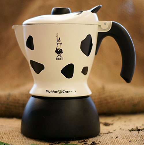 Bialetti Moka Mukka Express Coffee Maker, Small, Aluminum