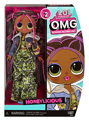L.O.L. Surprise! OMG Honeylicious Fashion Doll β Great Gift for Kids Ages 4+