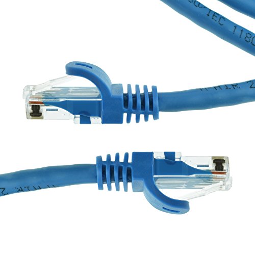Mediabridge⢠Ethernet Cable (50 Feet) - Supports Cat6 / Cat5e / Cat5 Standards, 550MHz, 10Gbps - RJ45 Computer Networking Cord (Part# 31-399-50X)