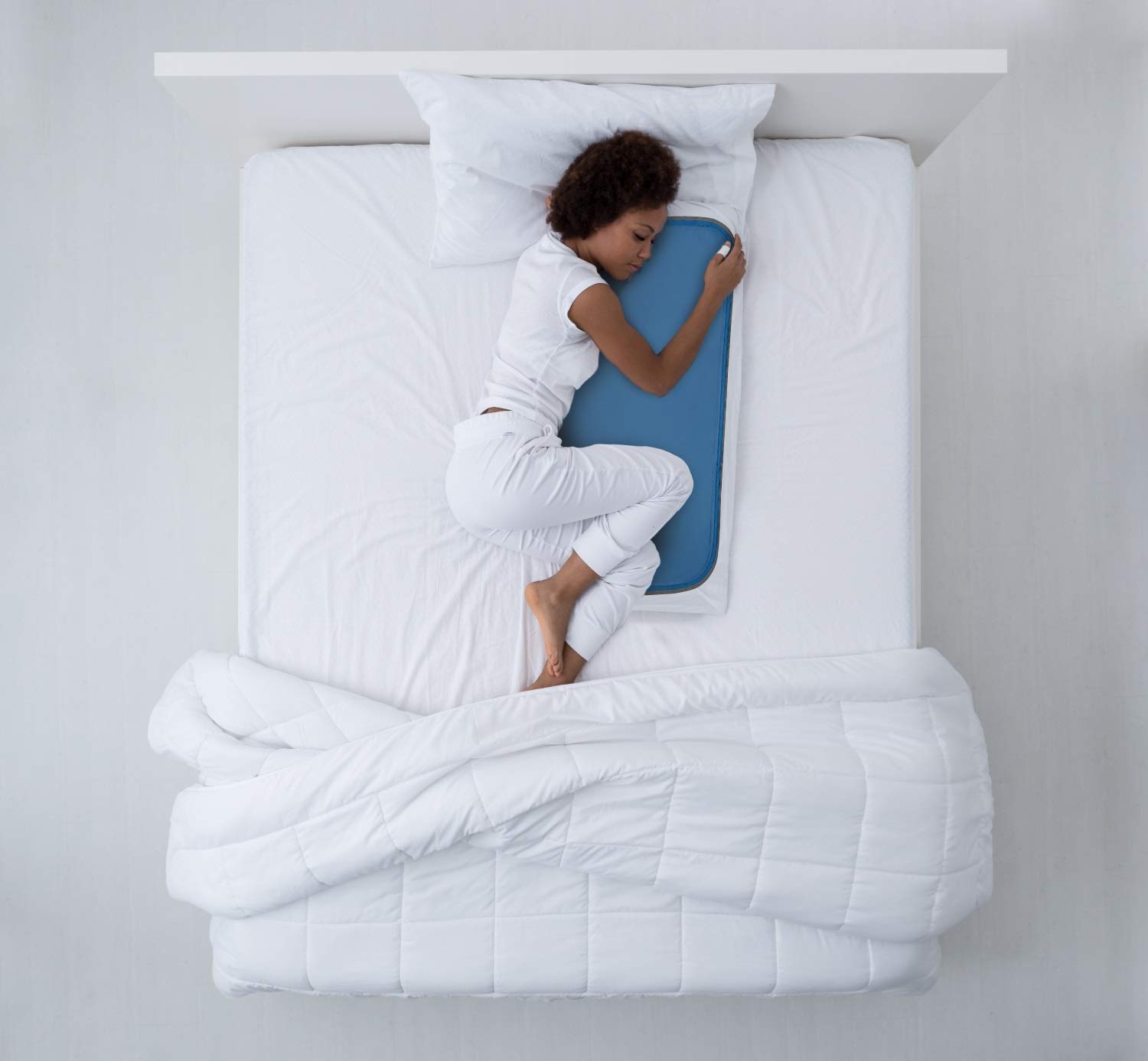 Cool Care Technologies Cooling Pad for Bed - Pressure Activated Gel Cooling Mattress Pad Provides Instant Cool Relief for 1 to 3 Hours- Place Cool Mat on Your Bed
