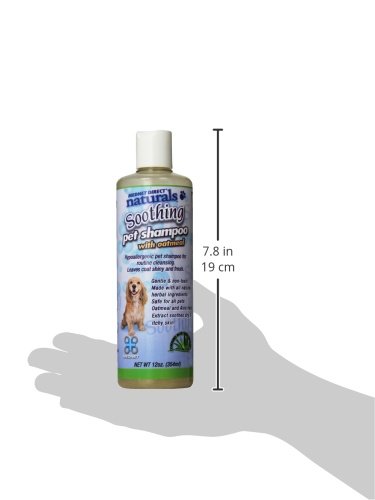 Mednet Direct Naturals MDN1008 Soothing Pet Shampoo with Oatmeal, 12-Ounce