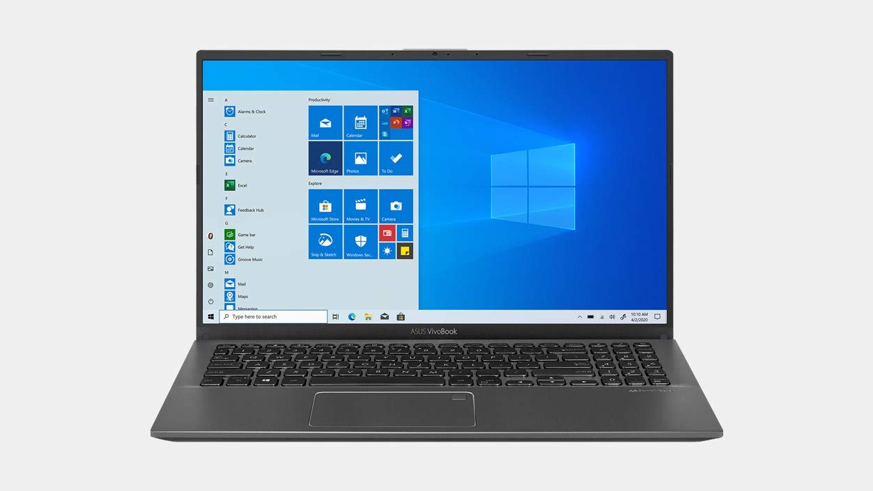 ASUS VivoBook 15.6'' Touchscreen Thin and Light Laptop | i3-1005G1, Full HD, Fingerprint, with HDMI Cable, Windows 10, Gray