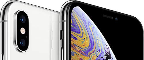 Apple iPhone XS Max, 256GB, Silver - For Verizon (Renewed)
