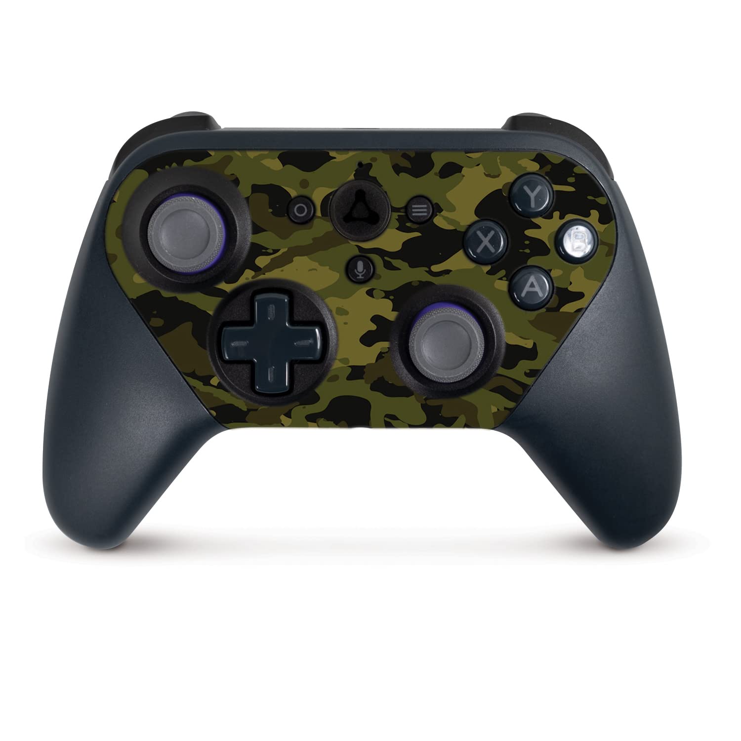 MightySkins Skin Compatible with Amazon Luna Controller - Green Camouflage | Protective, Durable, and Unique Vinyl Decal wrap Cover | Easy to Apply, Remove, and Change Styles | Made in The USA