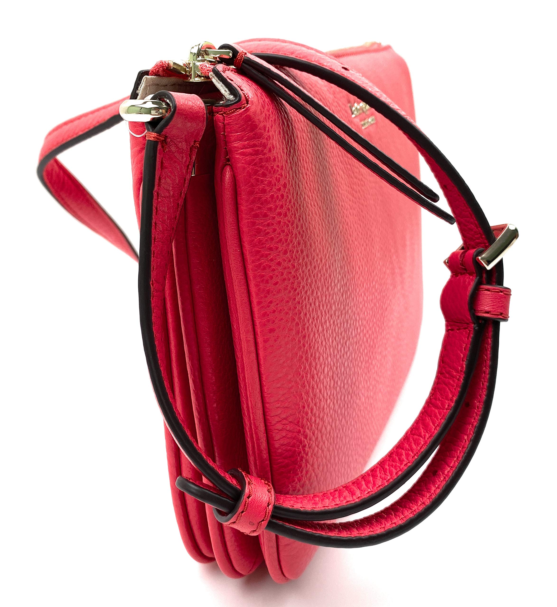 Kate Spade New York Triple Gusset Crossbody (Stop light)